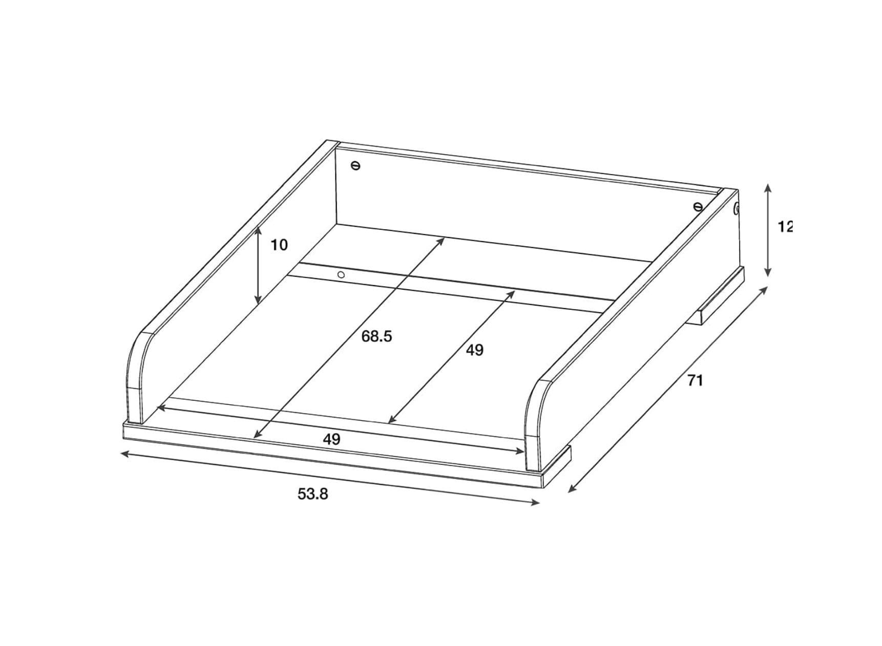 WOOD dresser changing unit: an adaptive and secure changing table