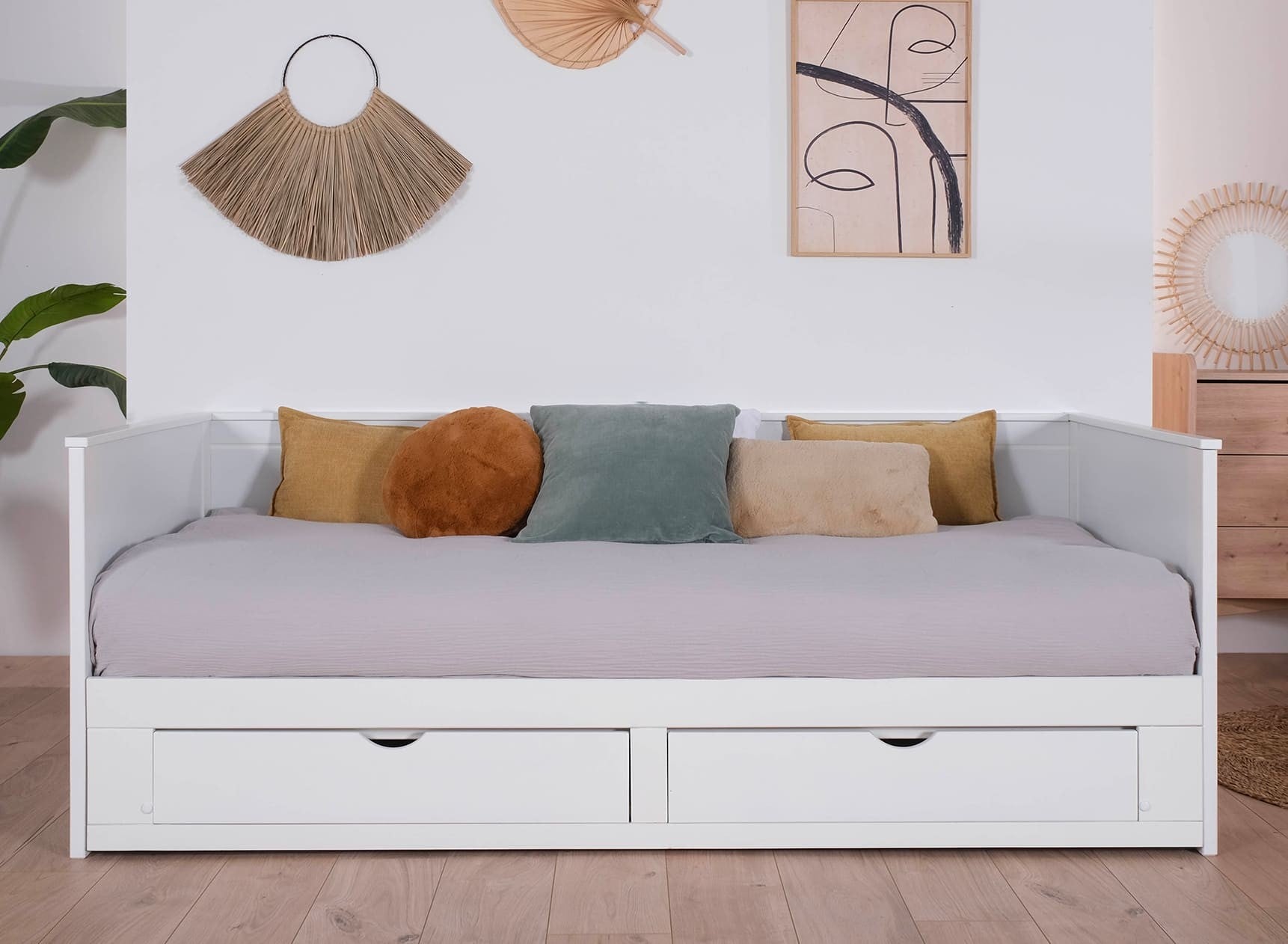 Lit banquette extensible 90x200 MIHO | Nateo Concept
