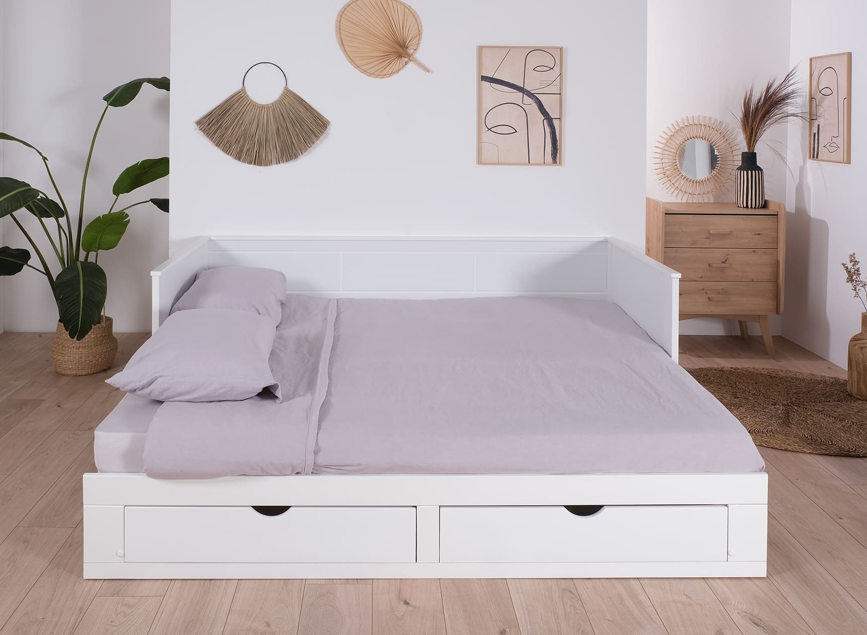 Lit banquette extensible 90x200 MIHO | Nateo Concept