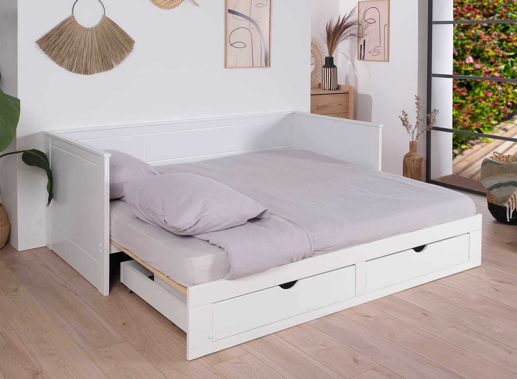 Lit banquette extensible 90x200 MIHO | Nateo Concept