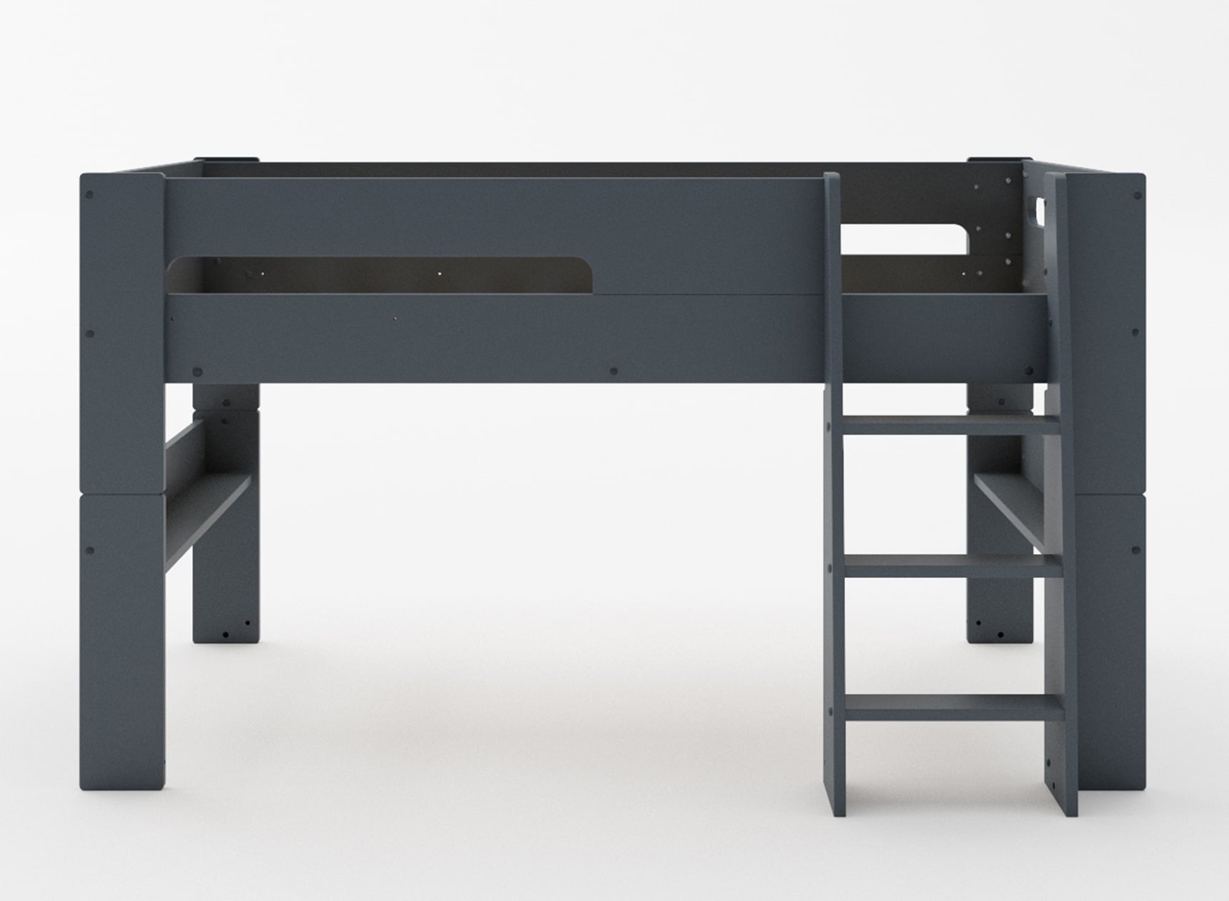 LUKA 90x190 mid-height bed: a French design wooden bed!