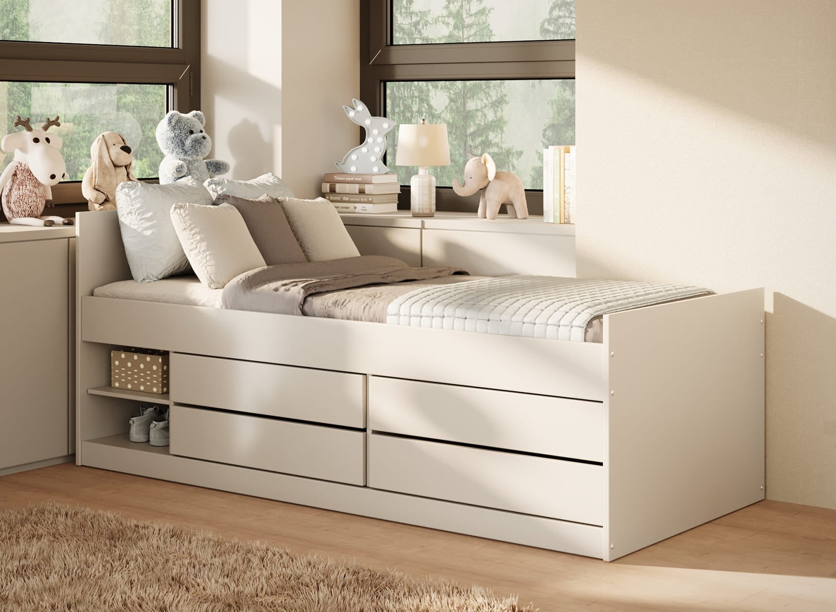 Lit enfant avec rangement : les avantages| Nateo concept