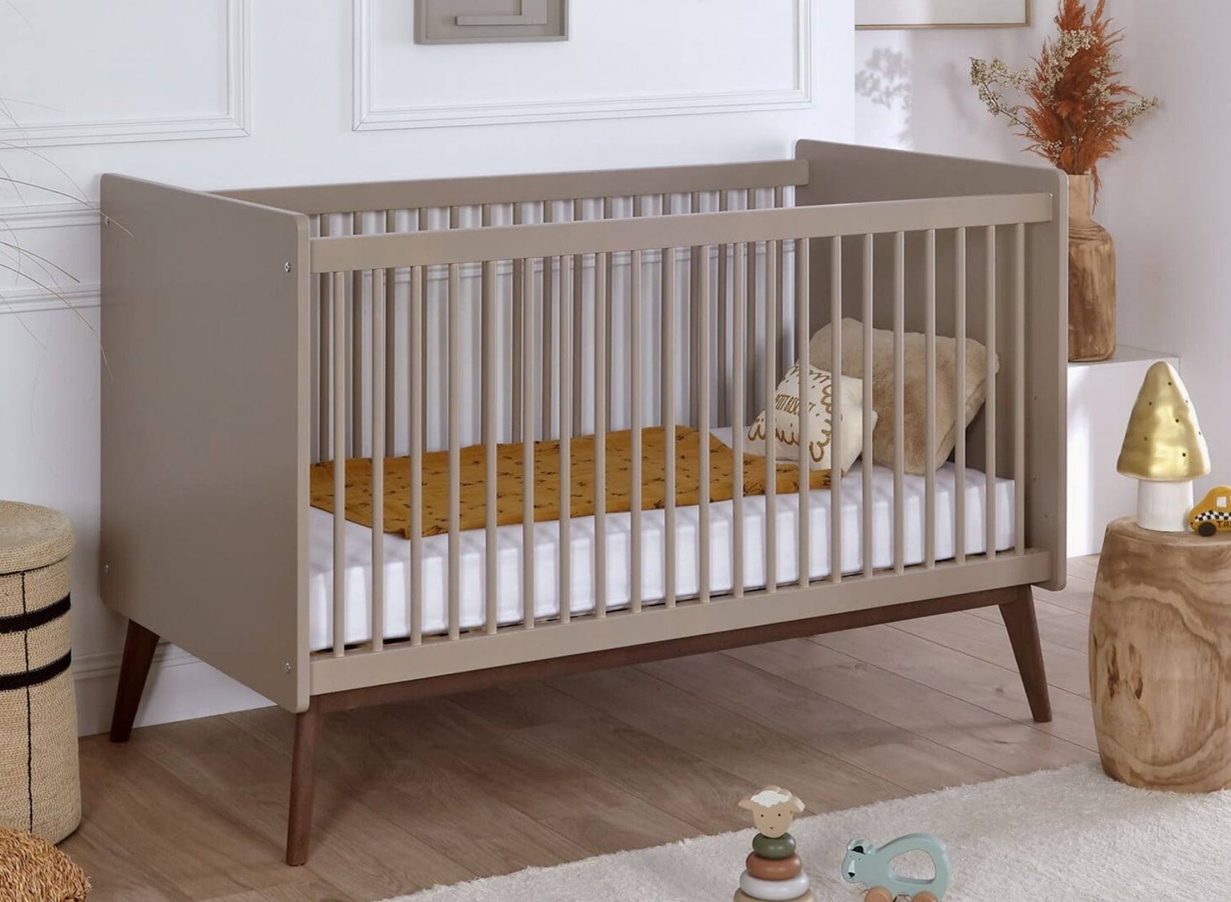 Lit bébé en bois écologique, design et durable | Nateo Concept