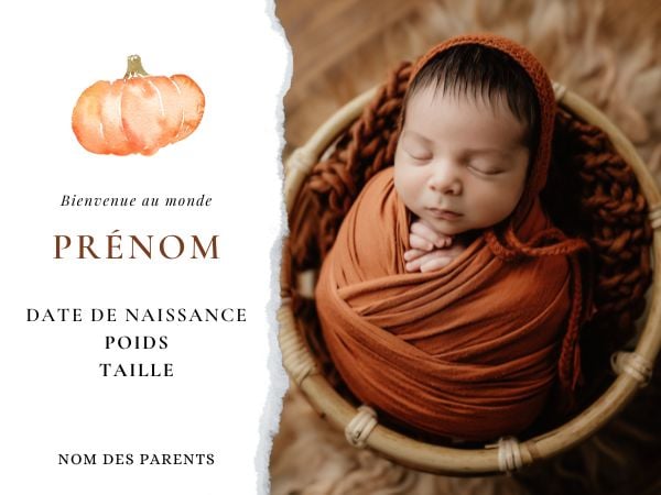 Comment réussir un faire-part de naissance ? | Nateo Concept